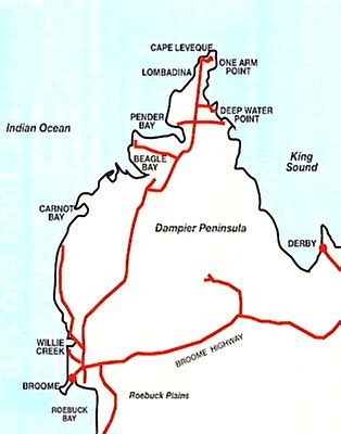 Caso Influyente Destello dampier peninsula map mientras tanto sorpresa ...